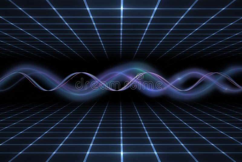 Wave Resonance - Abstract Background of Science and Technology Stock ...