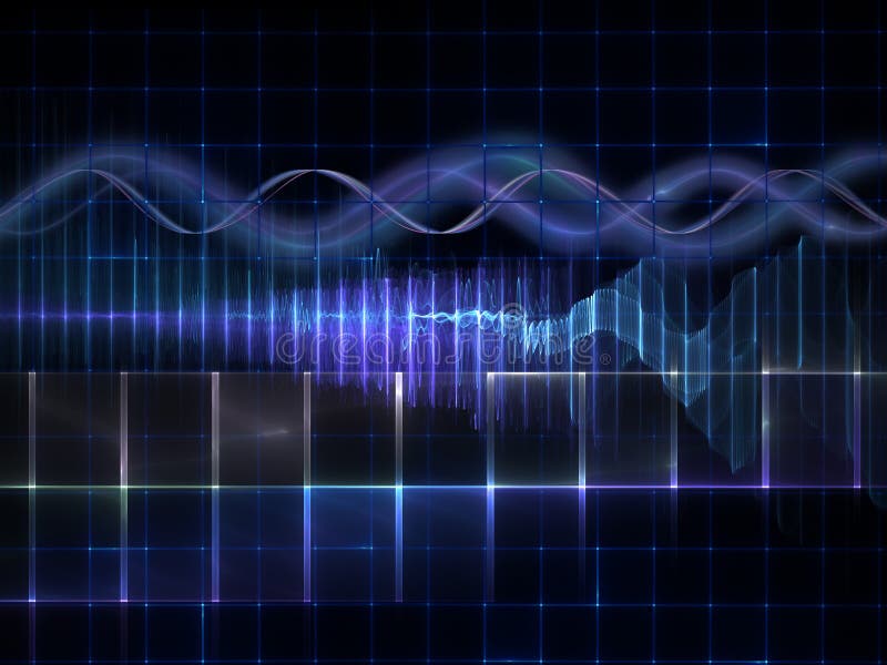 Wave Resonance - Abstract Background of Science and Technology Stock ...