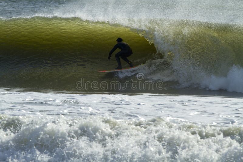 Wave Rider stock photo. Image of coast, black, breaking - 13765038