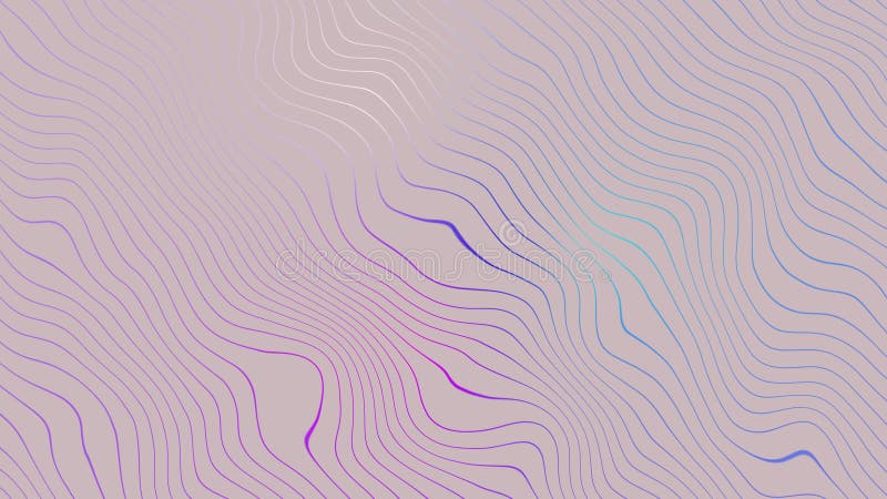 Wave and Ripple Pattern in Pink and Blue on Cream Stock Footage - Video ...