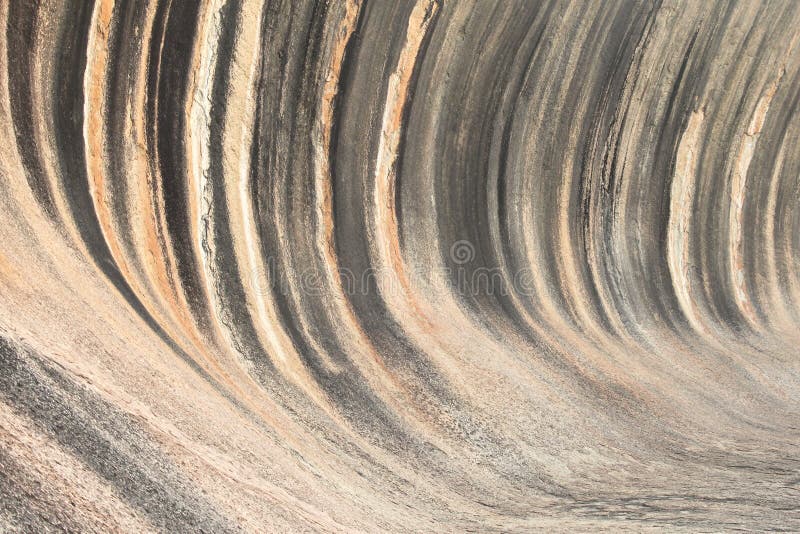 Wave Rock in Australia Outback Stock Photo - Image of curve, trip: 76588068