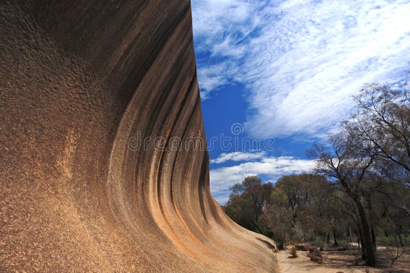 Wave Rock,Western Australia Stock Image - Image of earth, geology: 13952467