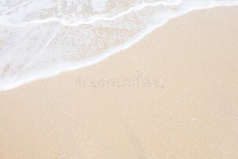 Wave roll into beach stock image. Image of beach, shore - 54440171