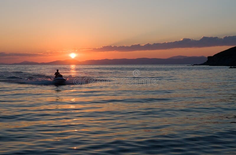Wave runner stock image. Image of majestic, intense, horizontal - 1274107