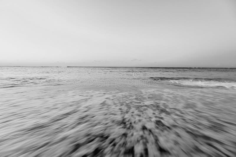 Wave on Sandy Beach. Background. Splash of Waves on the Sandy Beach ...