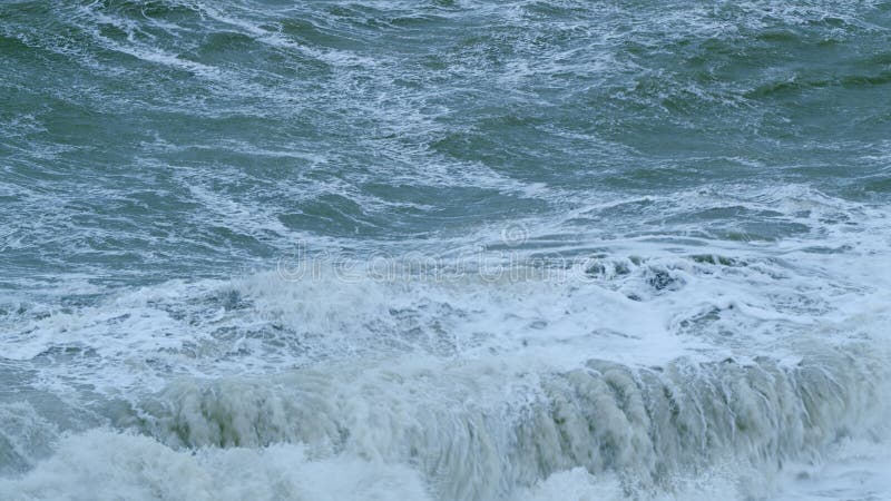 Wave Sea Storm. Ocean Sea Spray Great Big Waves. Natural Scene. Static ...