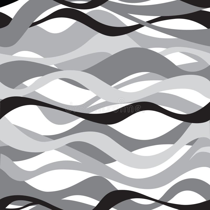 Black White Ocean Wave Stock Illustrations – 48,687 Black White Ocean ...