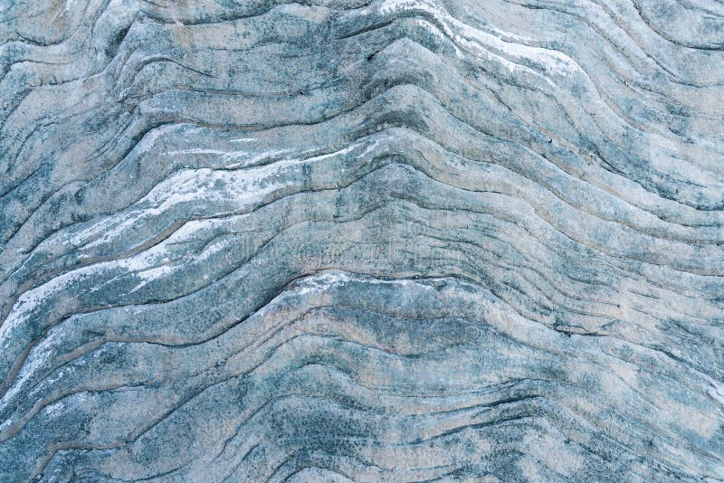 Wave Shape Blue Color Cement Texture of Concrete Wall for Cement ...