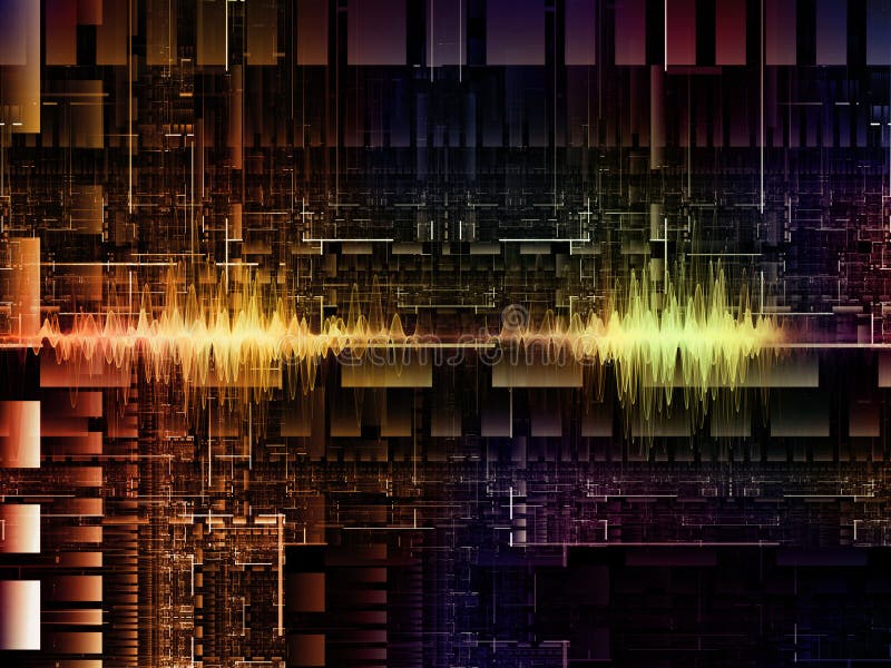 Wave Signal stock illustration. Illustration of signal - 128721993