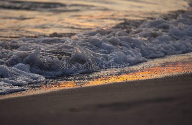 Wave Splash Sea Beach Macro Stock Photo - Image of ocean, seascape ...