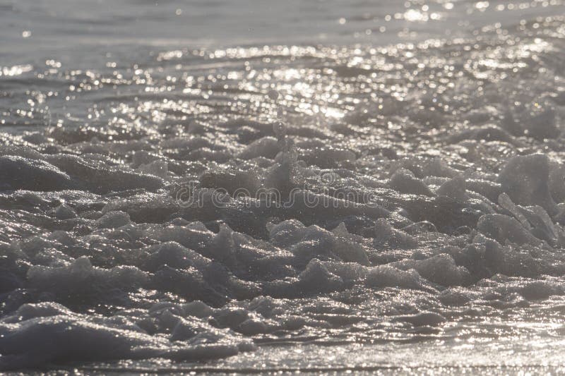 Wave Splash Sea Beach Macro Stock Photo - Image of beautiful, travel ...