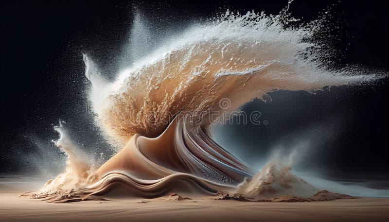Exploding Sand Stock Illustrations – 253 Exploding Sand Stock ...