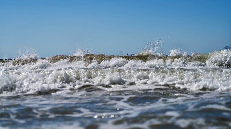 Wave Big Spray Ship stock image. Image of wind, crashing - 25432327