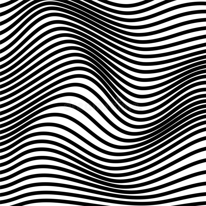 Wave Stripe Background. Ripple Striped Texture Curve Lines Background ...