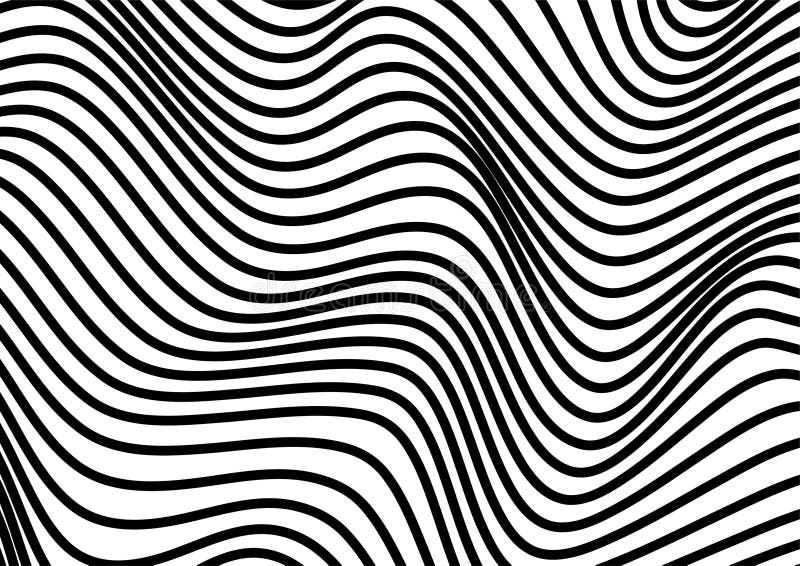 Wave Stripe Background. Ripple Striped Texture Curve Lines Background ...