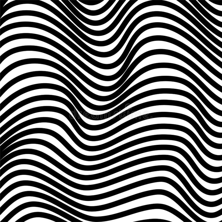 Wave Stripe Background. Ripple Striped Texture Curve Lines Background ...