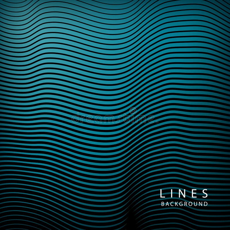 Wave Stripe Background Simple Texture for Your Design Stock Vector ...