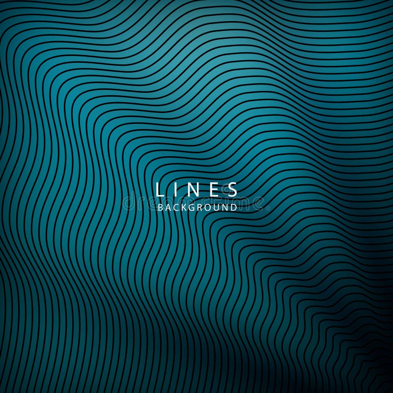 Wave Stripe Background Simple Texture for Your Design Stock Vector ...