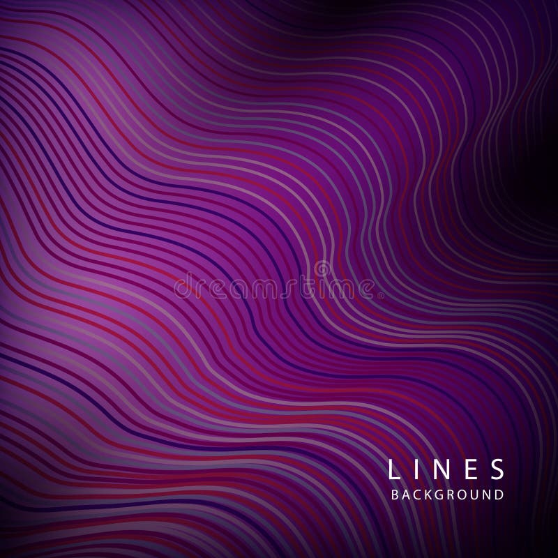 Wave Stripe Background Simple Texture for Your Design Stock Vector ...