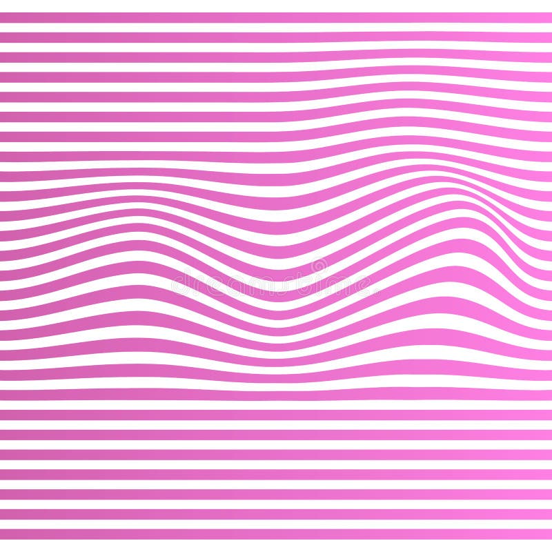 Wave Stripe Background - Simple Texture for Your Design. Stock Vector ...