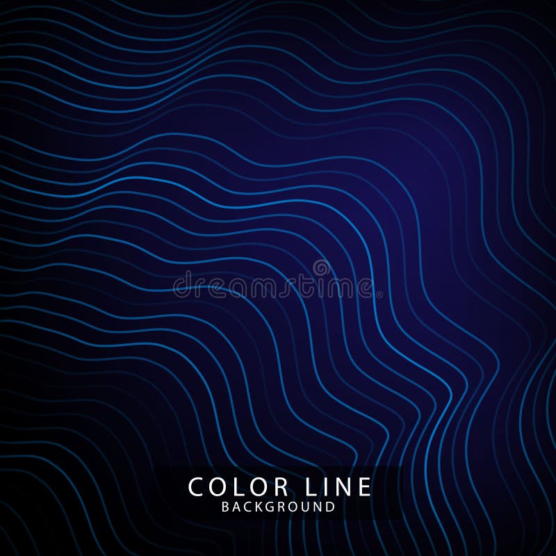 Wave Stripe Line Background Simple Texture for Your Design Stock Vector ...