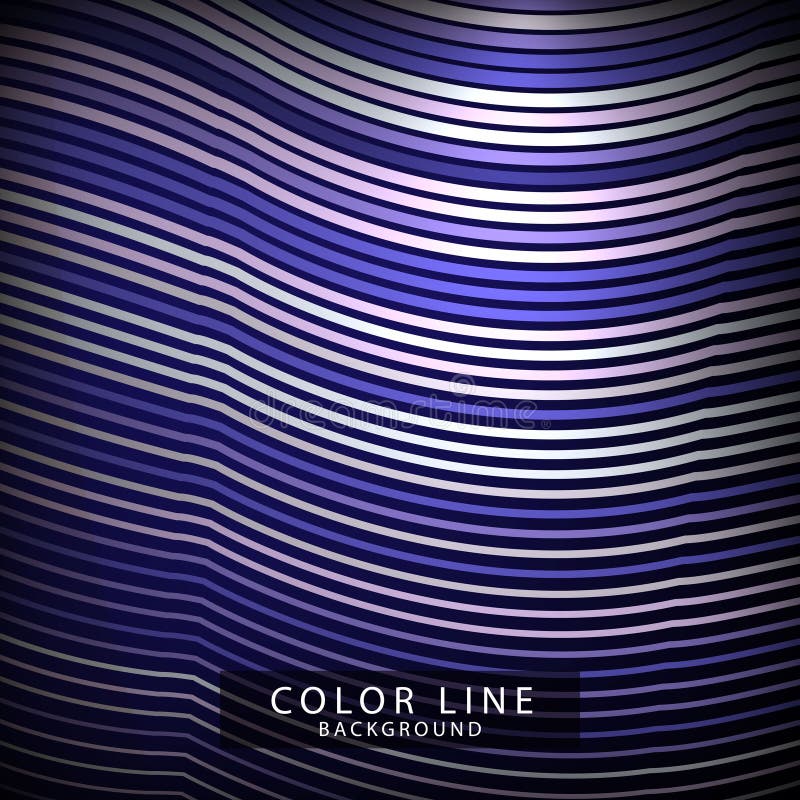 Wave Stripe Line Background Simple Texture for Your Design Stock Vector ...