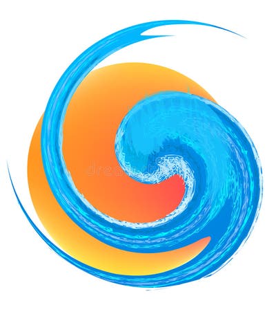 Sunset Sunrise Over Water Logo Stock Illustrations – 515 Sunset Sunrise ...