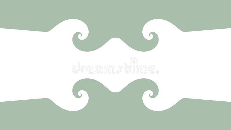 Wave Sunset Abstract White Backgrounds Templates Stock Illustration ...