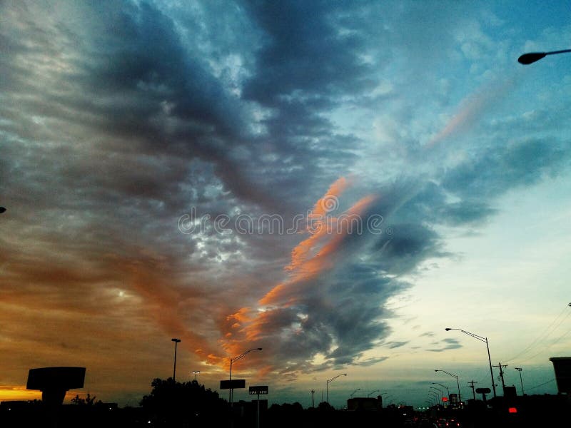 Wave of Sunset stock image. Image of orange, color, oklahoma - 43977855