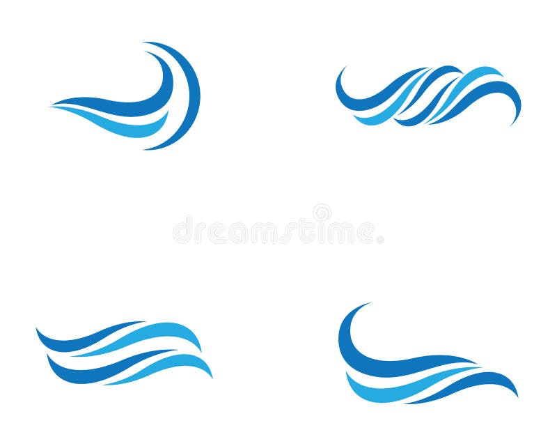 Wave Symbol Illustration Design Stock Vector - Illustration of nature ...