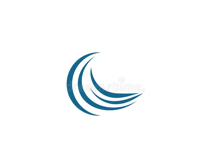 Wave symbol vector icon stock vector. Illustration of surfing - 170976377