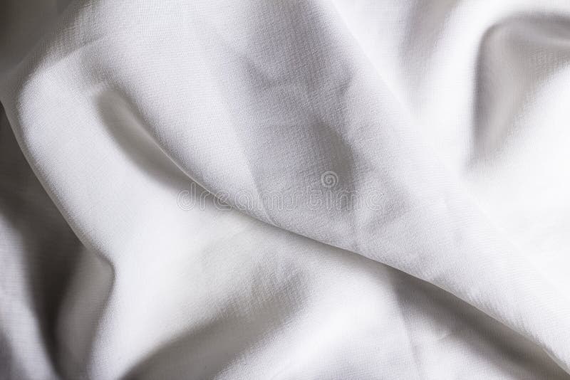 Wave Texture White Fabric with Shadows, Lighter Stock Image - Image of ...