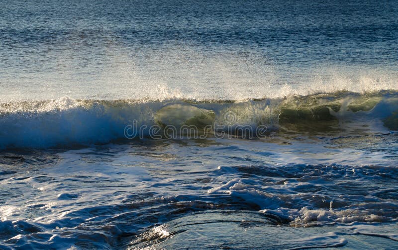 Wave towards the shore stock image. Image of wind, norway - 36683473