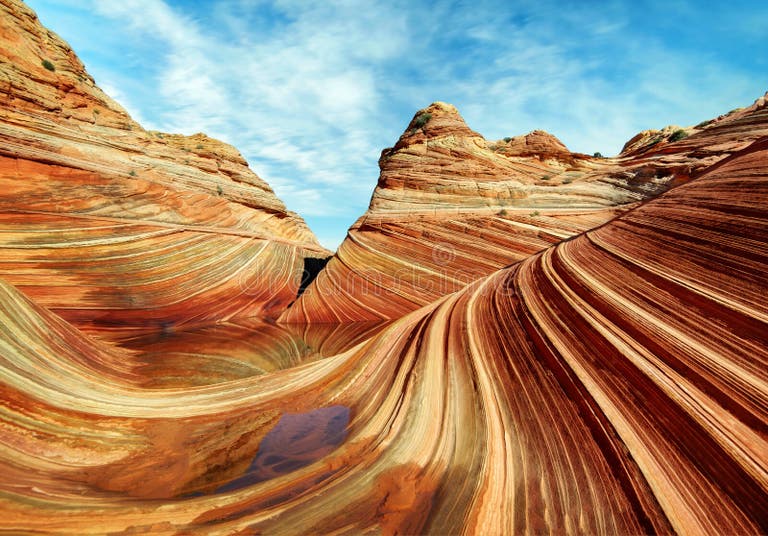 The Wave Utah stock photo. Image of blue, curve, paria - 108815182