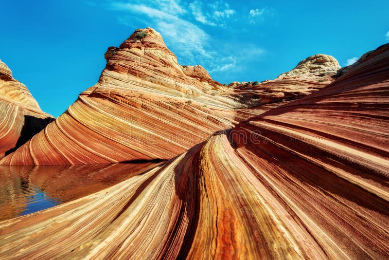 The Wave Utah stock image. Image of nature, orange, national - 108815725