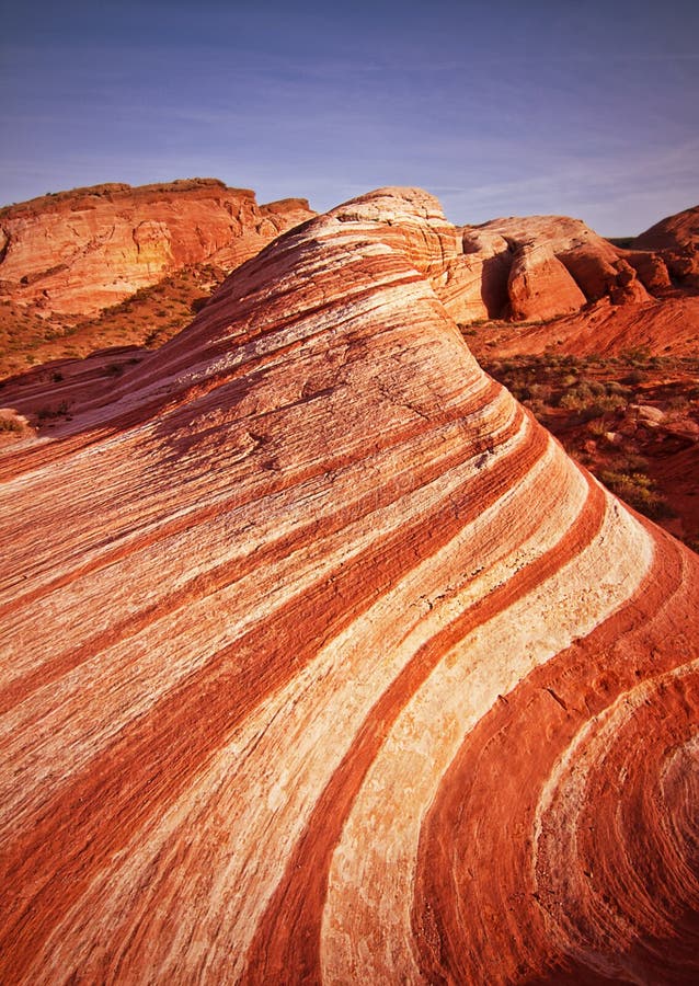The Wave - Valley of Fire State Park Stock Photo - Image of landscape ...