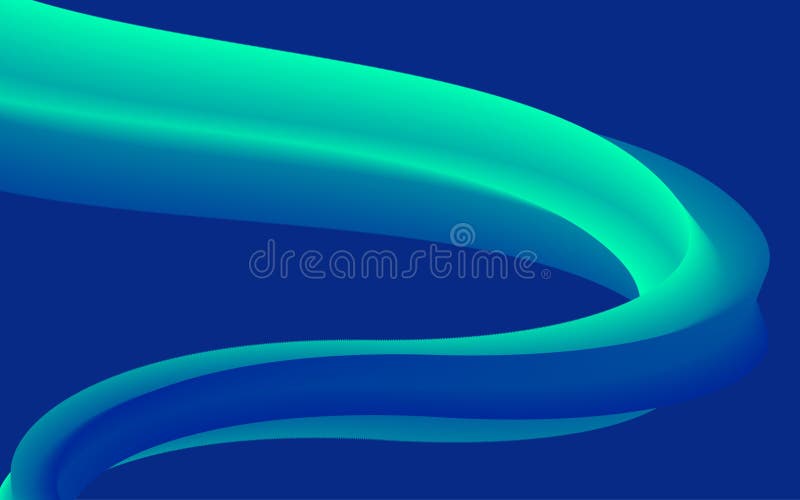 Wave Vector Element with Abstract Lines for Website. Banner and ...
