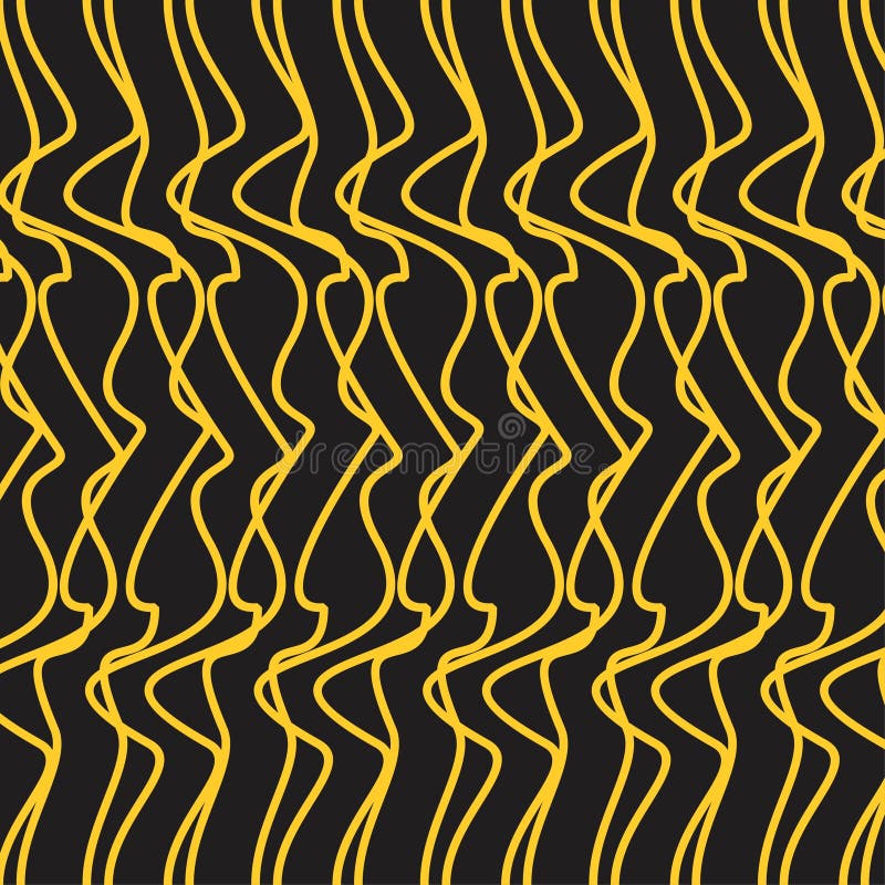 Wave Vintage Style Seamless Pattern Material Background Vector Design ...