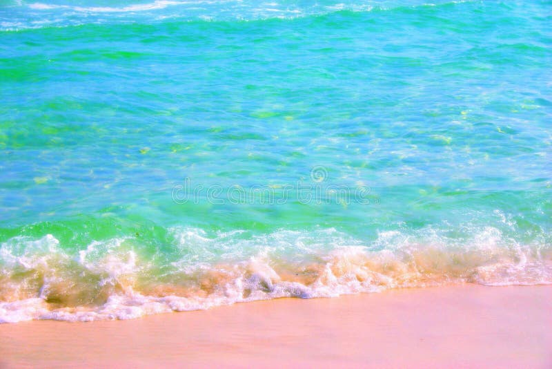 Wave washing ashore stock photo. Image of aqua, gentle - 4670474