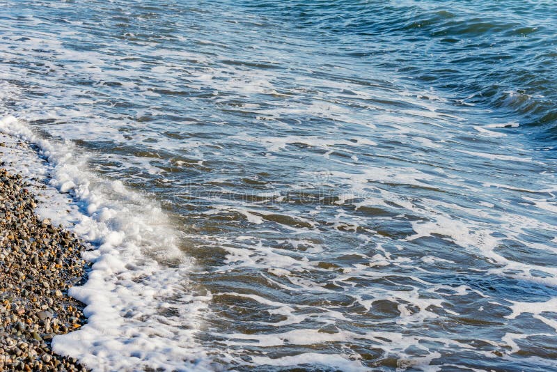 Wave of the Water in the Open Sea Stock Photo - Image of sand, splash ...
