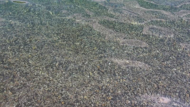 Wave Water Surface Rippled by Wind in Lake Stock Footage - Video of ...