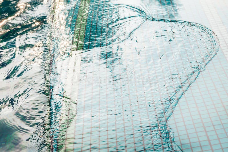 Wave of Water in Warter Pool Stock Photo - Image of design, decoration ...