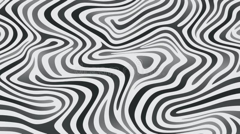 Wave wavy optical illusion stock illustration. Illustration of ...