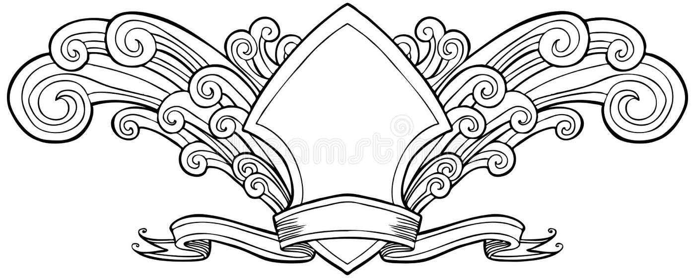 Crest Wings Stock Illustrations – 11,625 Crest Wings Stock ...