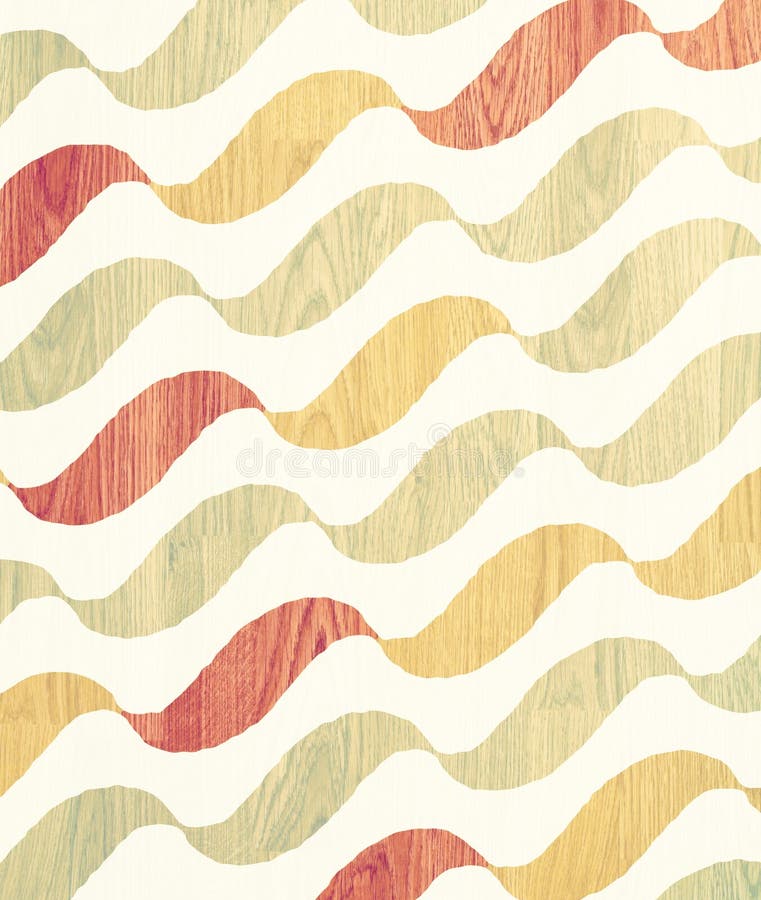 Wave wooden pattern stock illustration. Illustration of floor - 27235676