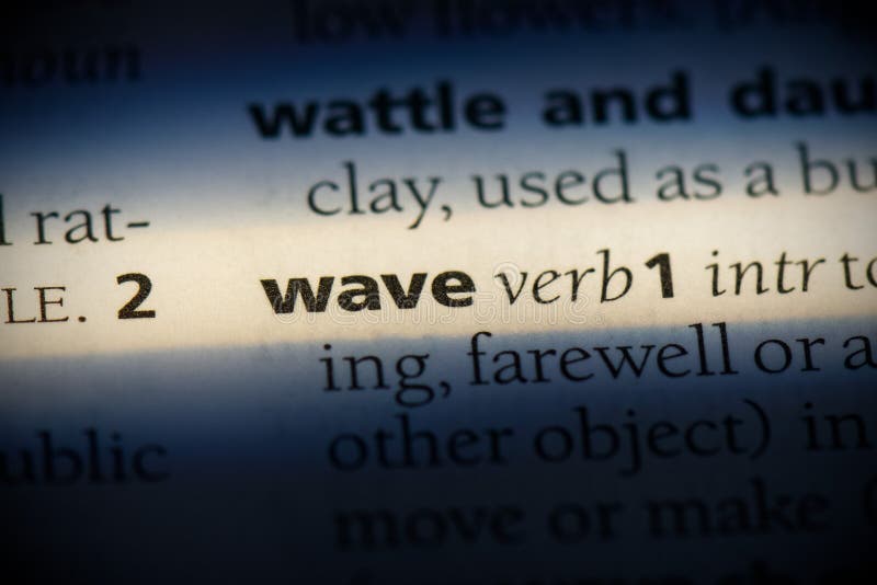 Wave stock image. Image of wave, text, vocabulary, printed - 161577141