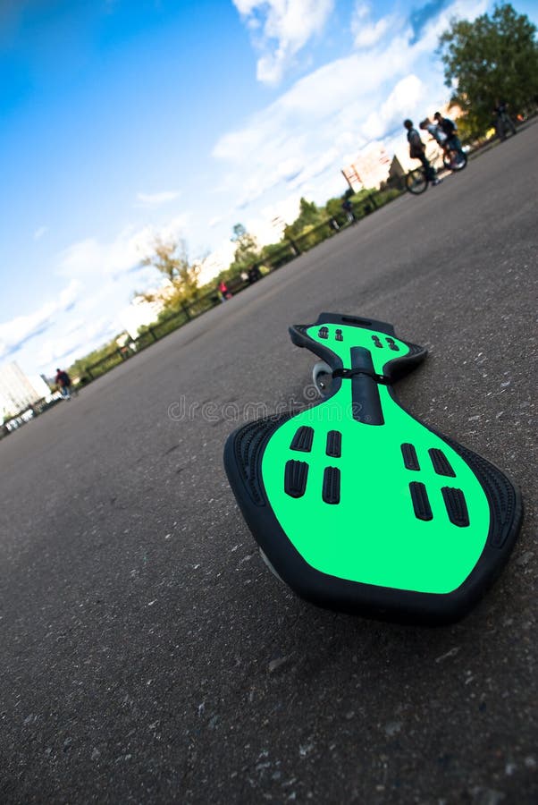 Waveboard on the ground stock photo. Image of skateboard - 23138660