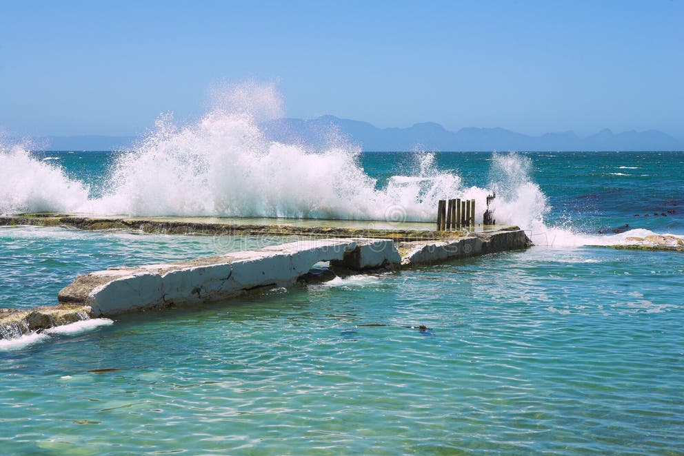 Wavebreak stock photo. Image of western, lagoon, james - 1942850
