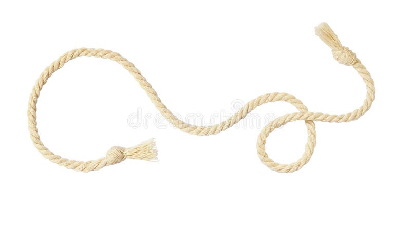 Waved beige rope stock photo. Image of piece, hemp, circle - 171468760