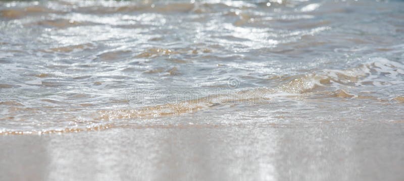 Small Waves on the Edge of a Lagoon Stock Photo - Image of relaxing ...